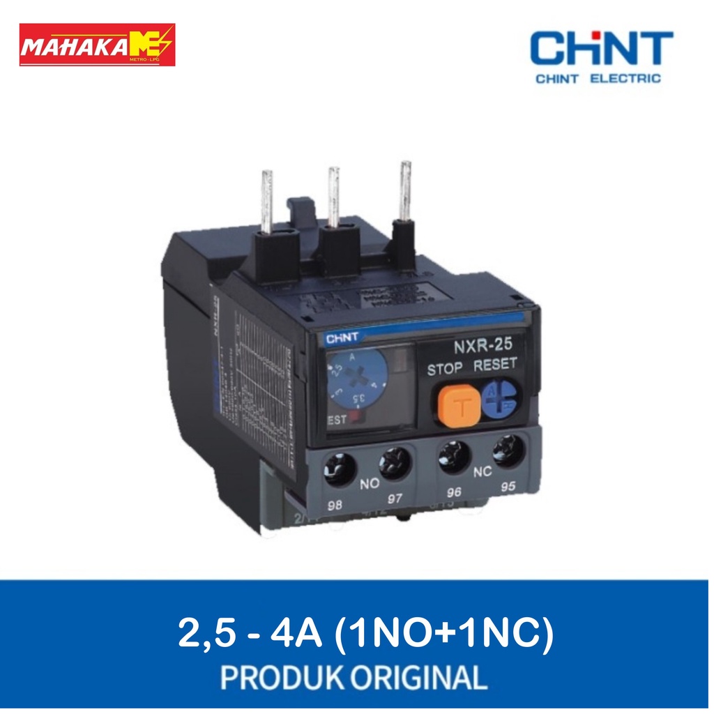 Jual Overload Thermal Relay Kontaktor 2,5 - 4a Chint | Shopee Indonesia