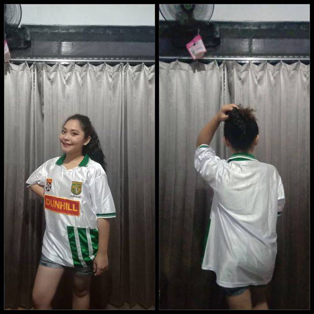 Jual Jersey retro dunhill away putih persebaya | Shopee Indonesia