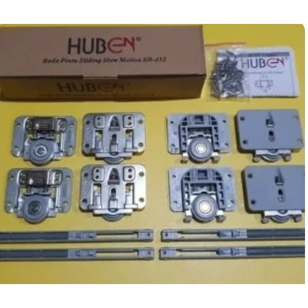 Jual Paket Rel Lemari Sliding Tanam Slow Motion SD 452 Rel 2 Meter 2 Pintu Indonesia|Shopee ...