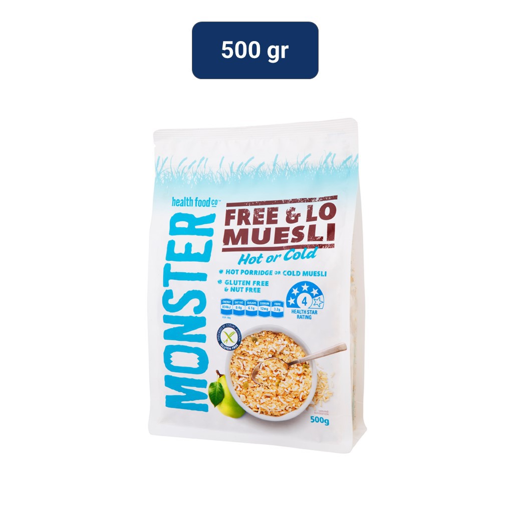 Jual Monster Muesli Free & Low Muesli 500 Gr | Shopee Indonesia