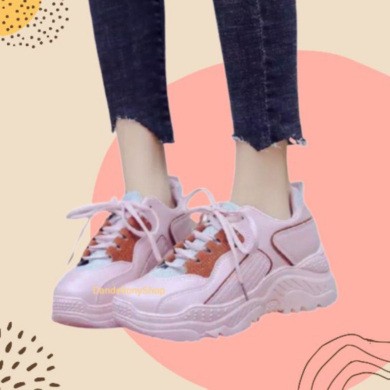 Jual Sepatu Sneakers Wanita Fashion Korea - Nicole K9 | Shopee Indonesia