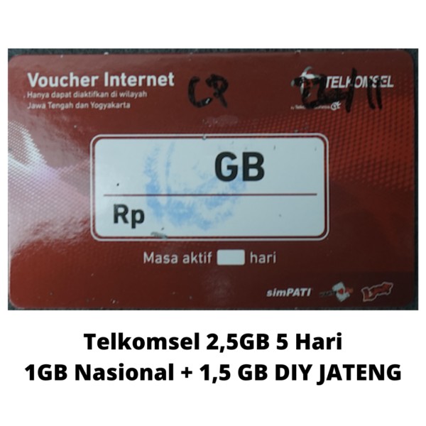 Jual Voucher Tsel 3,5GB 7 Hari | Shopee Indonesia
