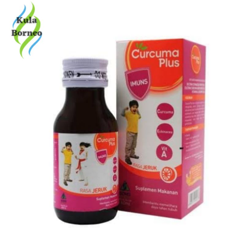 Jual Curcuma Plus Imuns Vitamin Anak Rasa Jeruk 60 ml | Shopee Indonesia