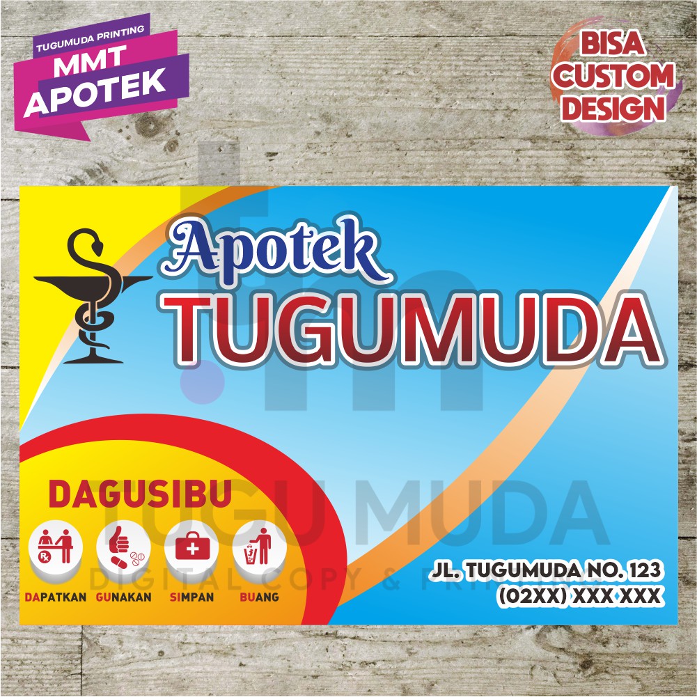 Jual Cetak Spanduk|Banner|MMT - APOTEKER/APOTIK/CUSTOM NAMA/JUAL OBAT ...