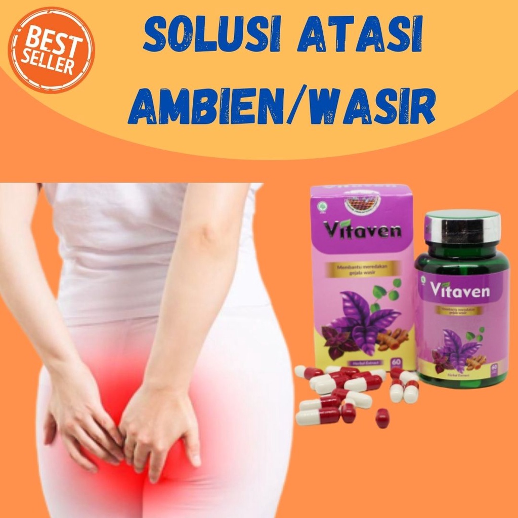 Jual Vitaven & Vitacrem-Obat Herbal Ambeien Wasir Stadium 4 | Shopee ...