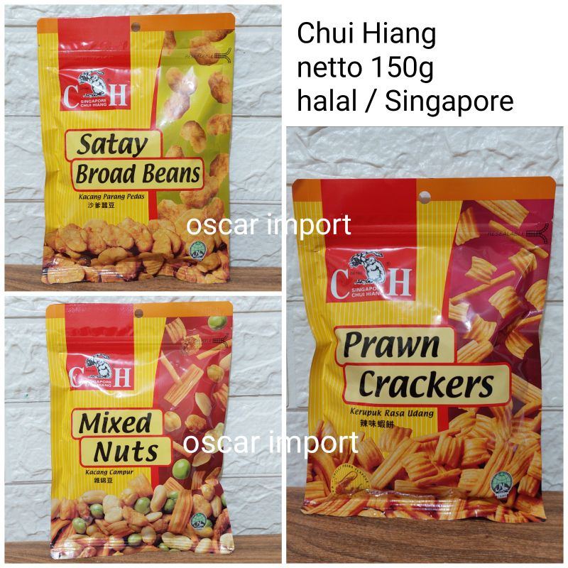 Jual Chui Hiang 150g Nuts Singapore Kacang Mixed Nuts - Satay Broad ...