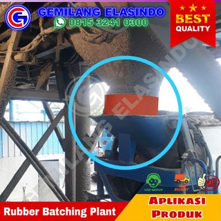 Jual Rubber Hopper Batching Plant I Rubber Silo | Karet Selongsong Cor ...