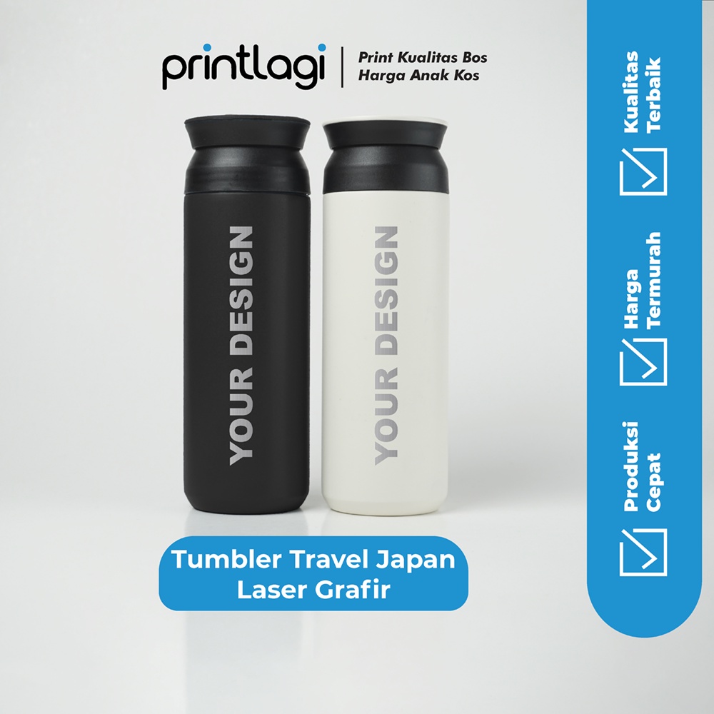 Jual Custom Tumbler Japan Laser Grafir/Grafir Nama/Grafir Logo/Custom ...