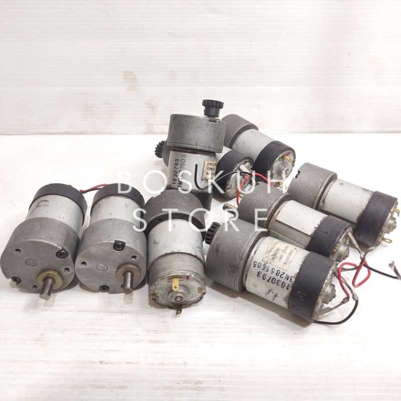 Jual DC MOTOR GEARBOX MINI 12V DC 53RPM TYPE HC385MG PUTARAN | Shopee ...