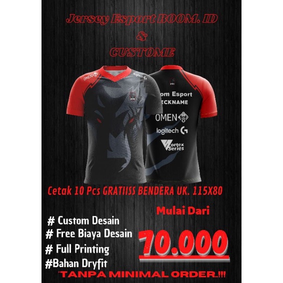 Jual Jersey Gaming & Esport CUSTOM Full Printing | Shopee Indonesia Jual Jersey Gaming & Esport CUSTOM Full Printing | Shopee Indonesia