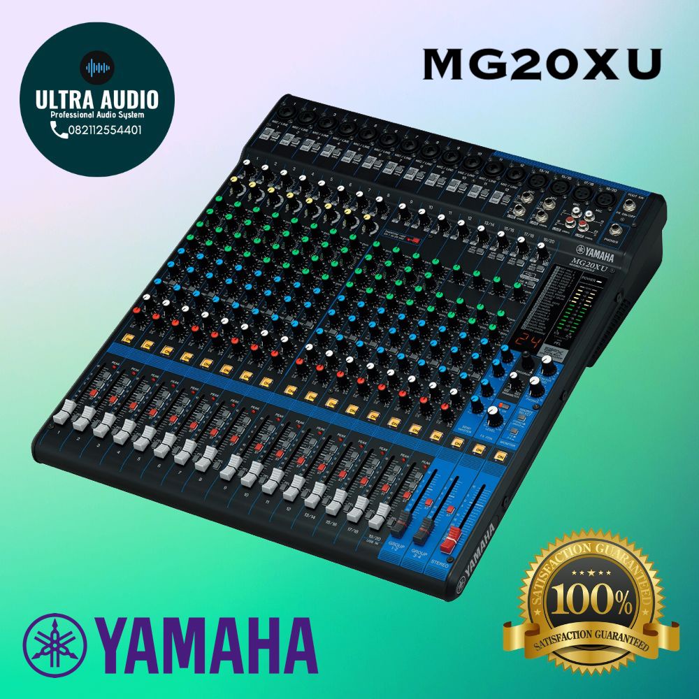 Jual Yamaha MG20XU / MG20 XU / MG 20XU / MG 20 XU Mixer ORIGINAL ...