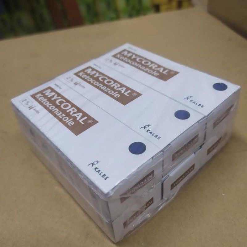 Jual Mycoral Cream 5 Gr 1 slop 6 Pcs | Shopee Indonesia