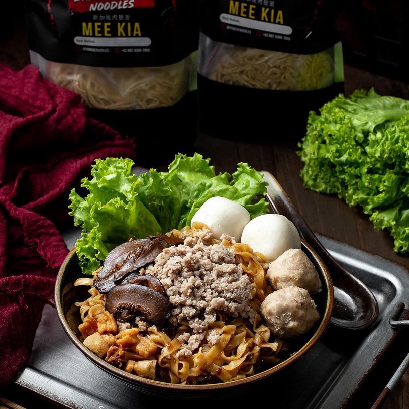 Jual Singapore Bak Chor Mee Noodle / Mee Kia / Mee pok / Meekia ...