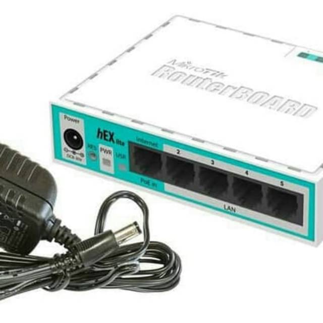 Jual Mikrotik Router Indoor RB750r2 hEX Lite RB750 r2 | Shopee Indonesia