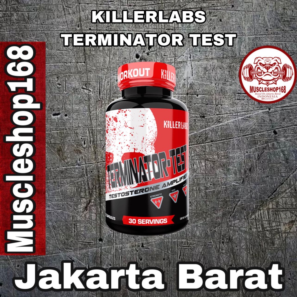 Jual Killer Labs KillerLabs Terminator Test 90 Caps Testoterone Booster ...