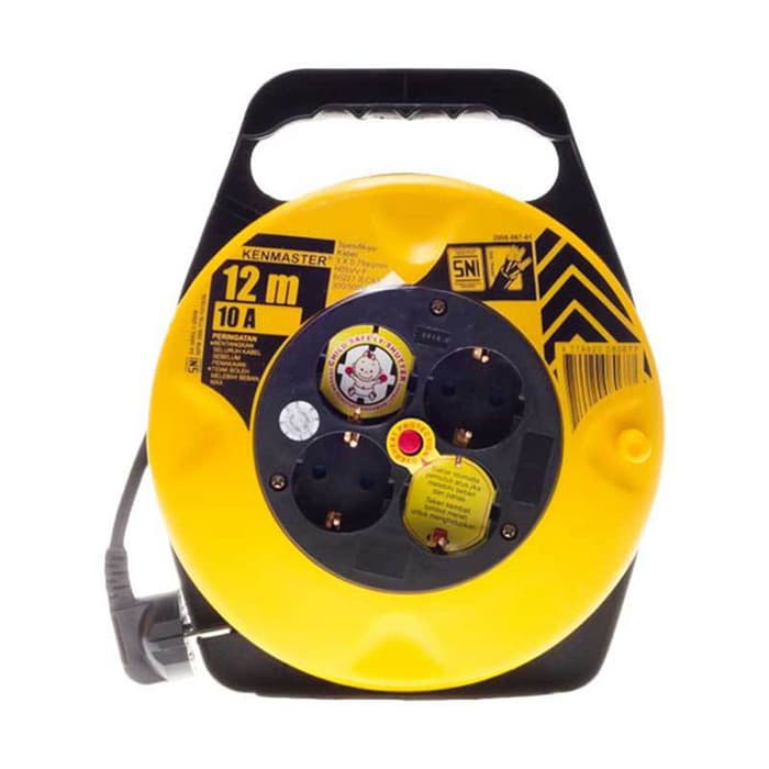 Jual Kenmaster Kabel Roll 4 Lubang 12 Meter | Shopee Indonesia