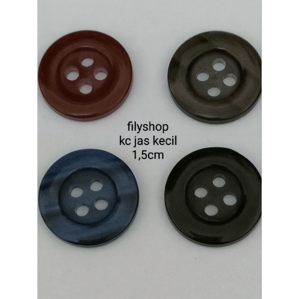 Jual kancing jas kecil safari kancing celana perlusin | Shopee Indonesia