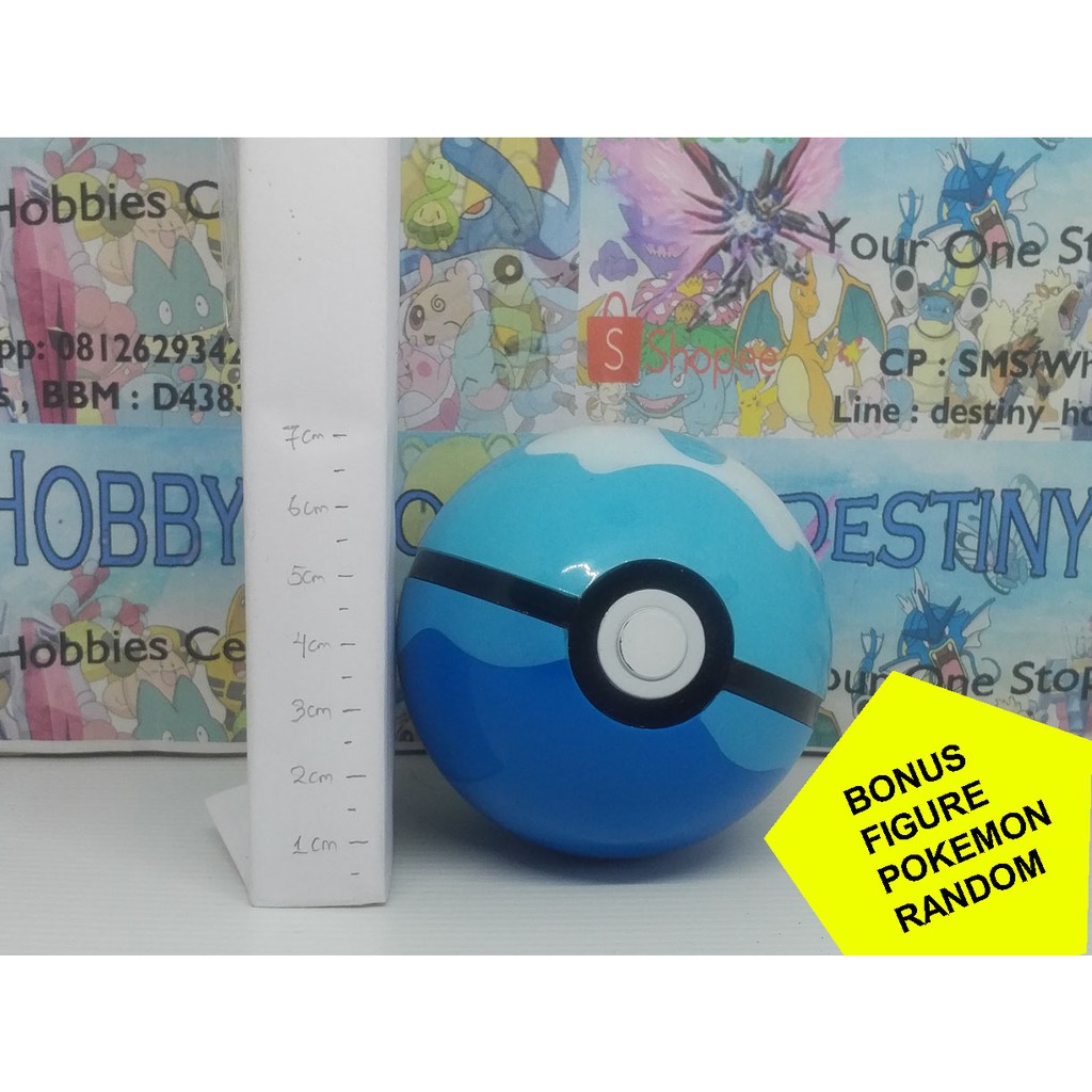 Jual Diveball Large Cosplay Dive Ball Pokemon Figure Mainan Anak ...