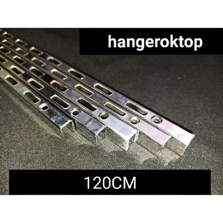 Jual Tiang bracket stainless 120cm | Rel tiang bracket 1.2 M | Shopee ...