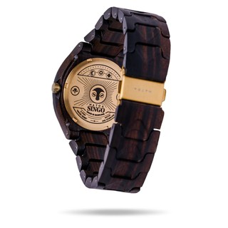 Jual Matoa Singo Jam Tangan Kayu Pria/Wanita/Unisex - Ebony | Shopee ...