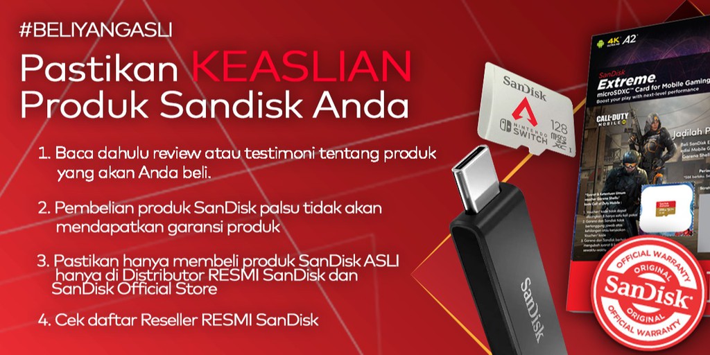 Toko Online Sandisk Official Shop | Shopee Indonesia