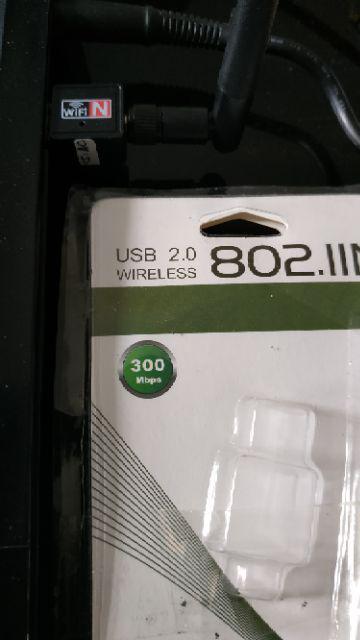 Realtek RTL8188FTV 300Mbps 802.11N Antena 2dBi Wireless Adapter LAN Usb ...