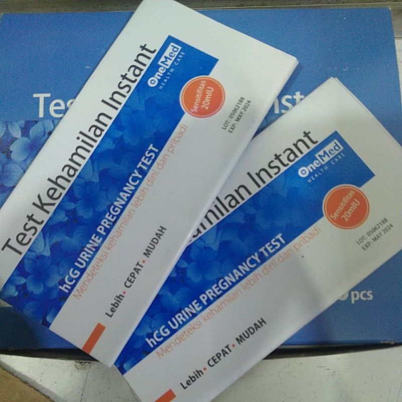 Jual test kehamilan instant(one med) | Shopee Indonesia