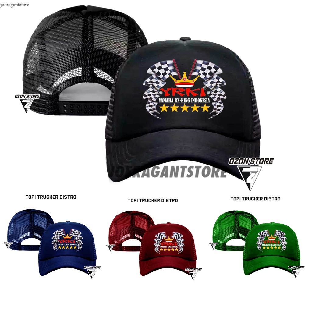 Jual topi trucker jaring hat cap distro Rx King Yrki yamaha custom ...