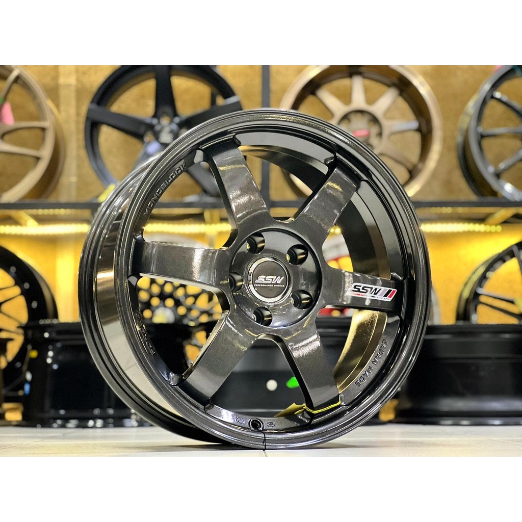 Jual velg racing TE37 velg ssw ring 18 baut 5x114,3 velg mobil murah ...