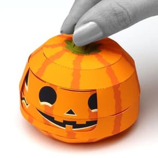 Jual DIY Papercraft Mainan Emoticon Labu Jack O Lantern | Shopee Indonesia