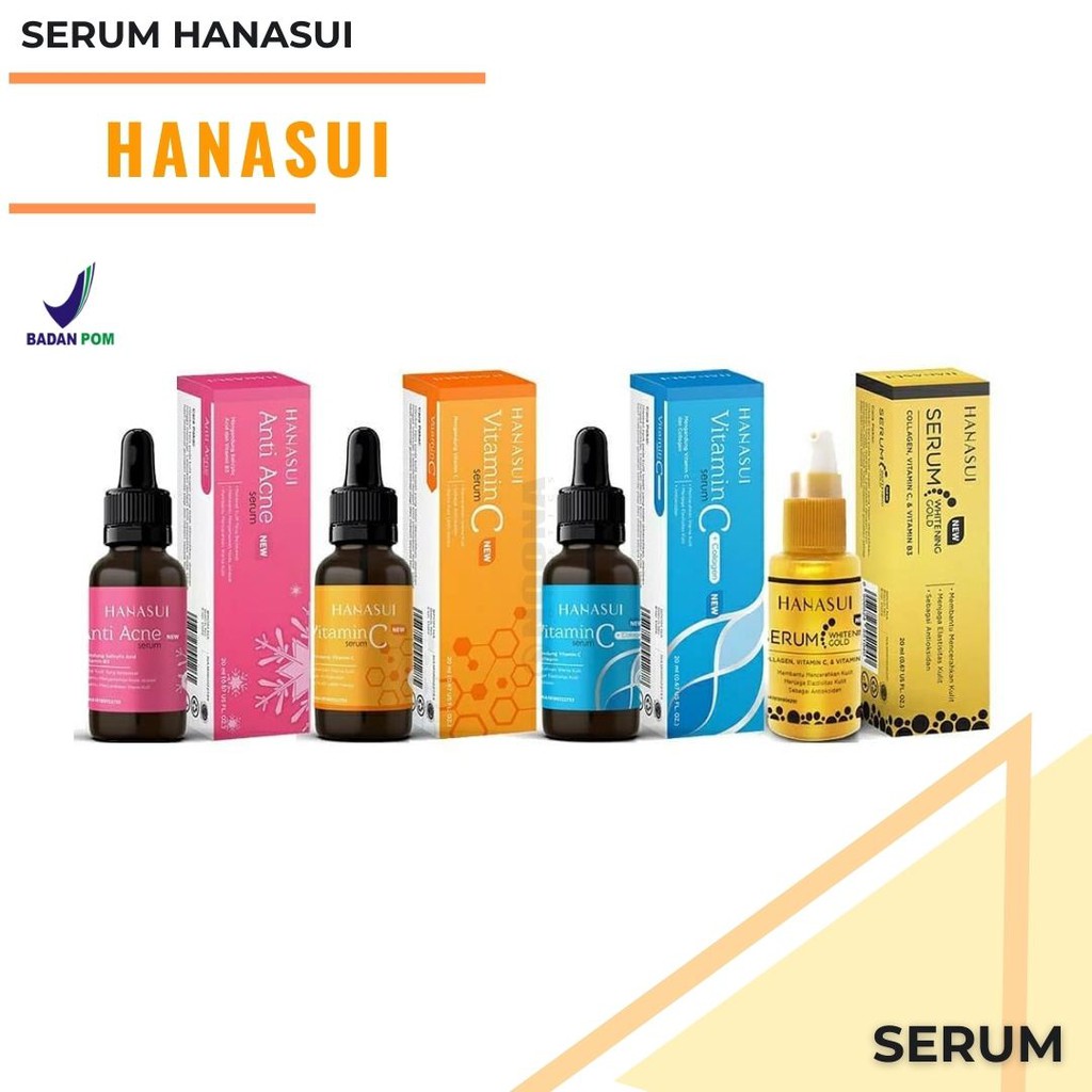 Jual HANASUI SERUM 20ml (kemasan baru) | Shopee Indonesia
