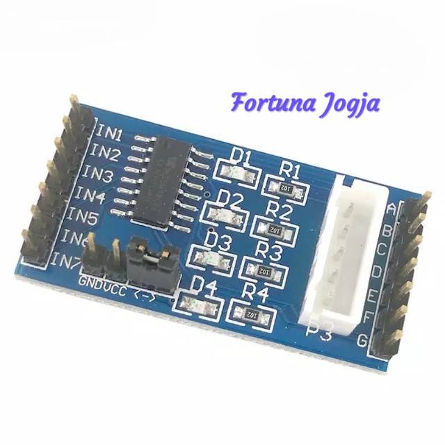 Jual Modul ULN2003 Stepper Motor Driver Module SMD 5V - 12V | Shopee ...