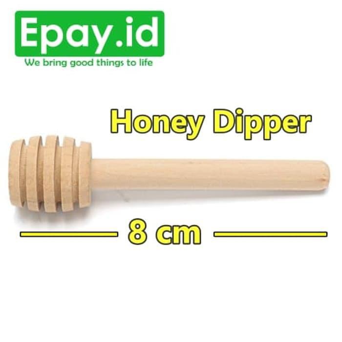 Jual Sendok Madu Kayu Wooden Honey Dipper 8 cm | Shopee Indonesia