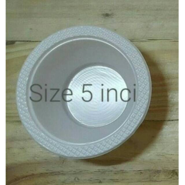 Jual ISI 50 PC Mangkok Plastik Kecil - Mangkok Kuah/Makan - M5 - Tempat ...