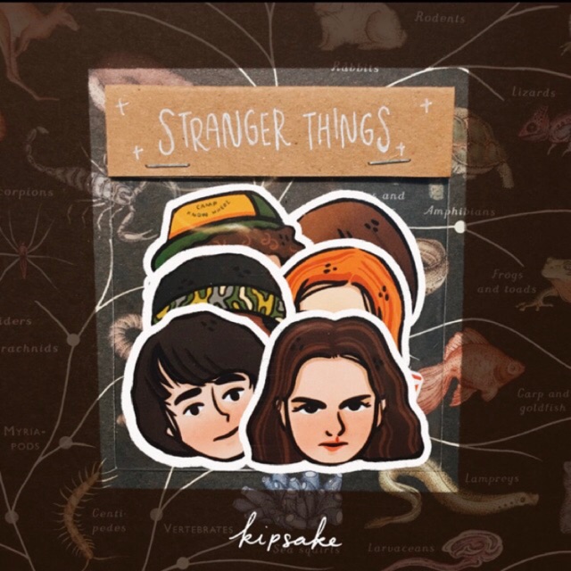 Jual STRANGER THINGS | Sticker Pack for planner, bujo, scrapbook ...