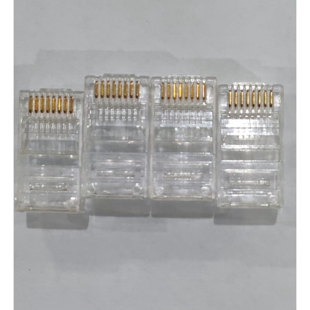 Jual Konektor RJ45 AMP Cat5e 1-Pack Isi 50pcs / Original | Shopee Indonesia