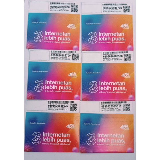 Jual Perdana Tri fresh Kosong BAHAN INJEK | Shopee Indonesia