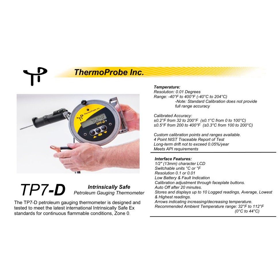 Jual Thermoprobe Electronic gauging Temperature tp7,alat ukur suhu ...