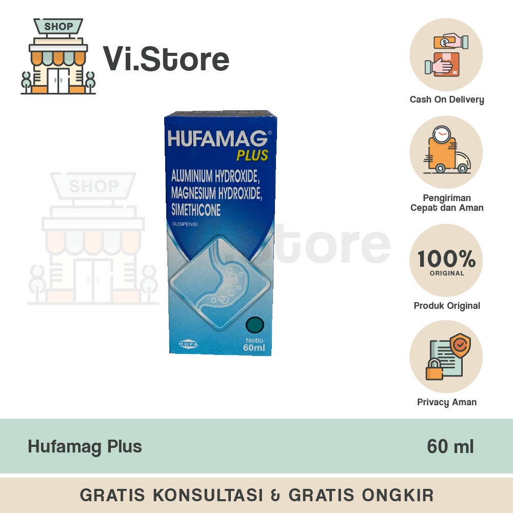 Jual Hufamag Plus Sirup 60 ml | Shopee Indonesia
