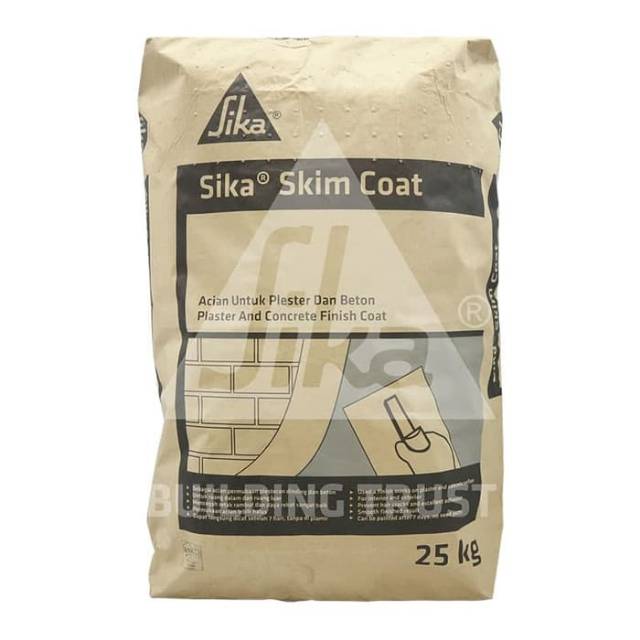 SIKA Skim Coat Medan - Sebagai acian instan untuk permukaan plesteran ...