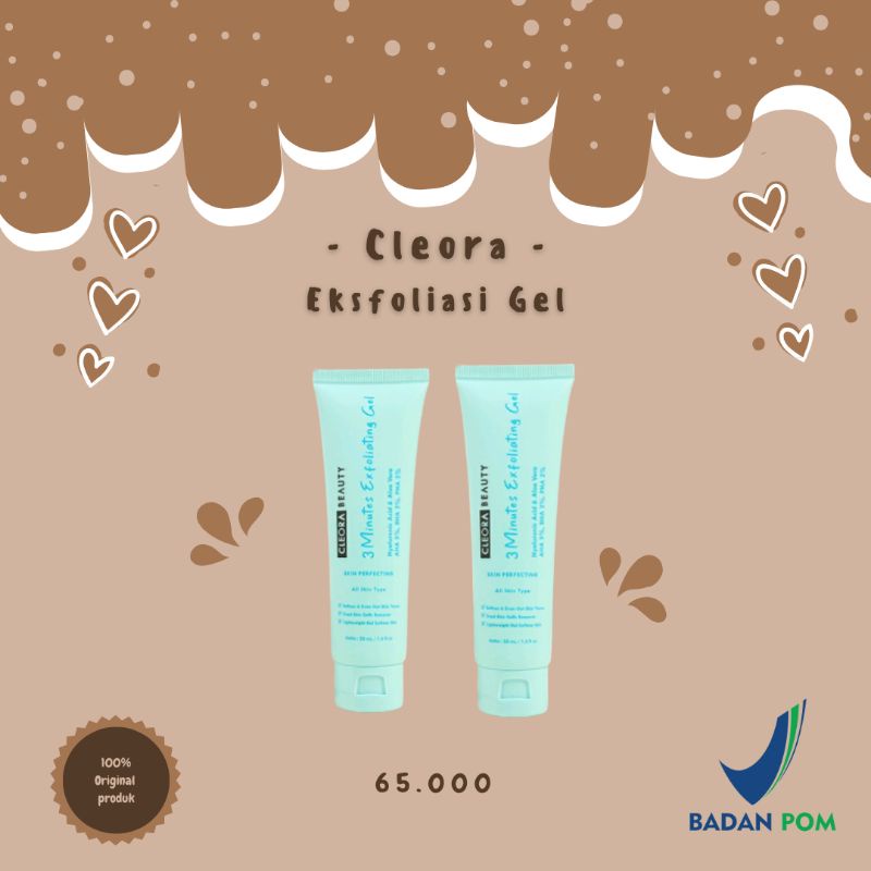 Jual CLEORA BEAUTY EXFOLIATING GEL | Shopee Indonesia