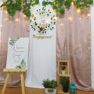 Jual Backdrop- Paket Backdrop Background Lamaran Nikahan Arisan Khitan ...