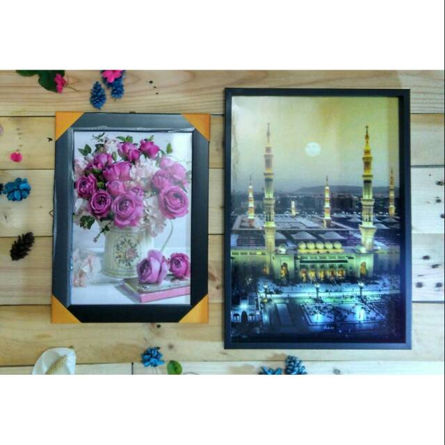 Jual Paket frame hitam poster 30x42cm dan 21x30cm | Shopee Indonesia