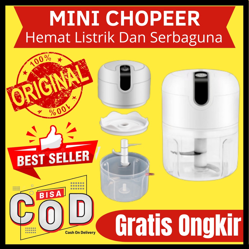 Jual USB Mini Chopper/Portable Blender Mini Food Processor blender ...