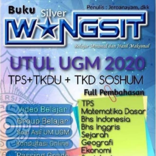 Jual Buku Wangsit Silver Utul UGM TPS TKDU TKD Soshum | Shopee Indonesia