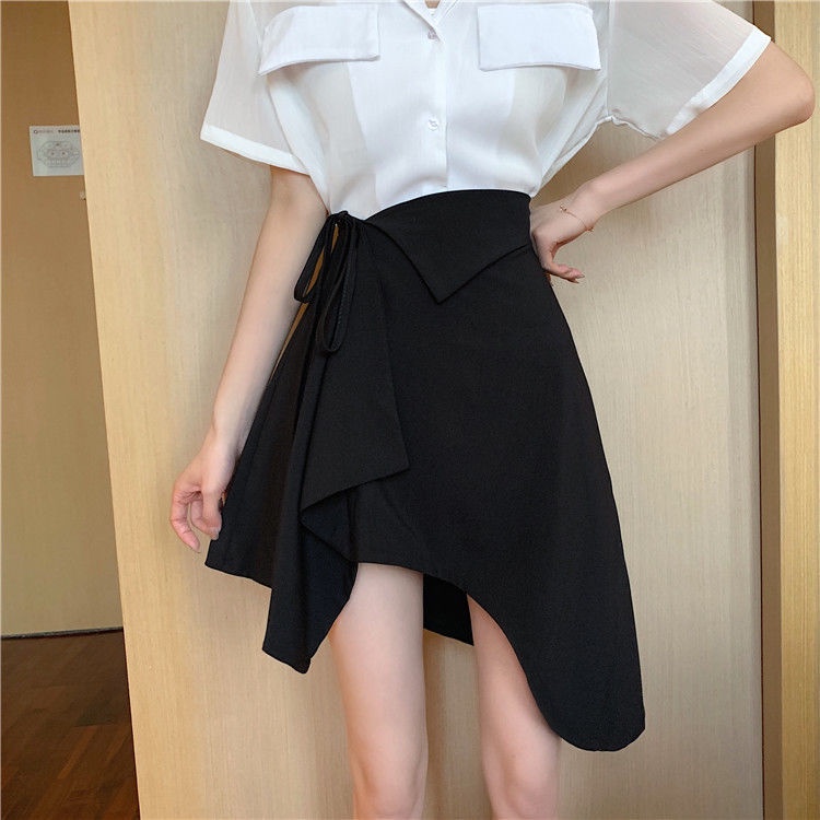 Jual Rok Setengah Badan Gaya Hong Kong Modis Model Baru 2022 Rok A-Line ...