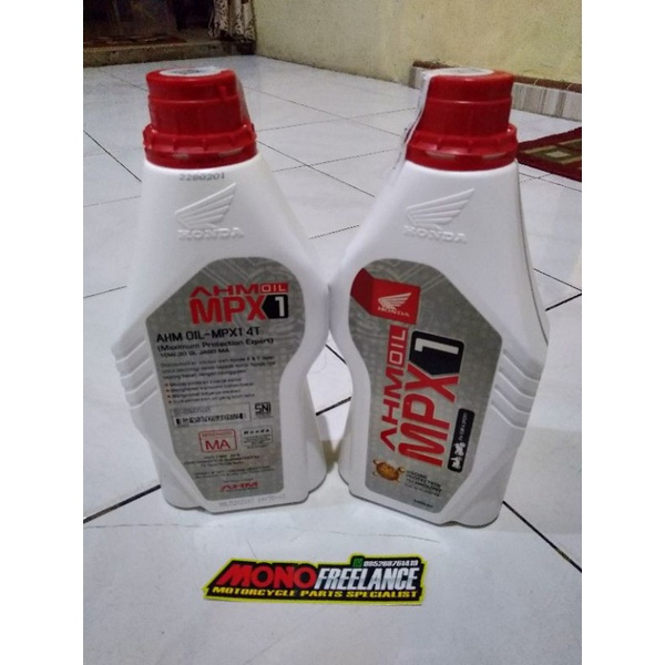 Jual Oli AHM MPX 1 1L 1 liter 1000ml Indonesia|Shopee Indonesia