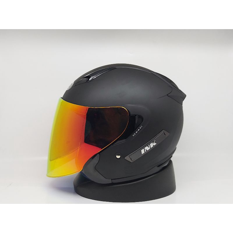 Jual Helm INK METRO 2 Hitam Dop Kaca Venom Iridium Blue,Red,Gold,Silver ...