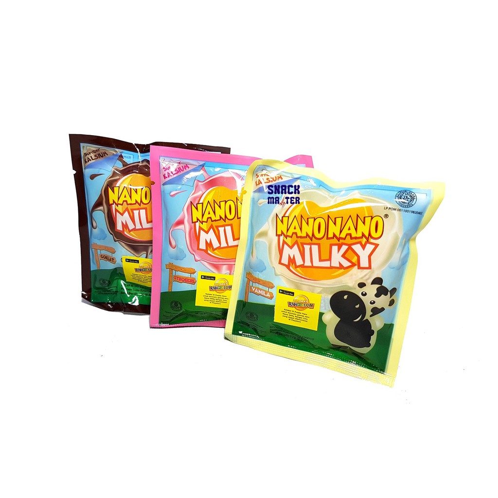 Nano Nano Milky - Permen Susu Aneka Rasa - Netto 12 gr | Shopee Indonesia