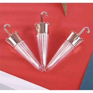 Jual botol lipgloss,wadah lipstick lip oil,lipcream tube bentuk payung ...